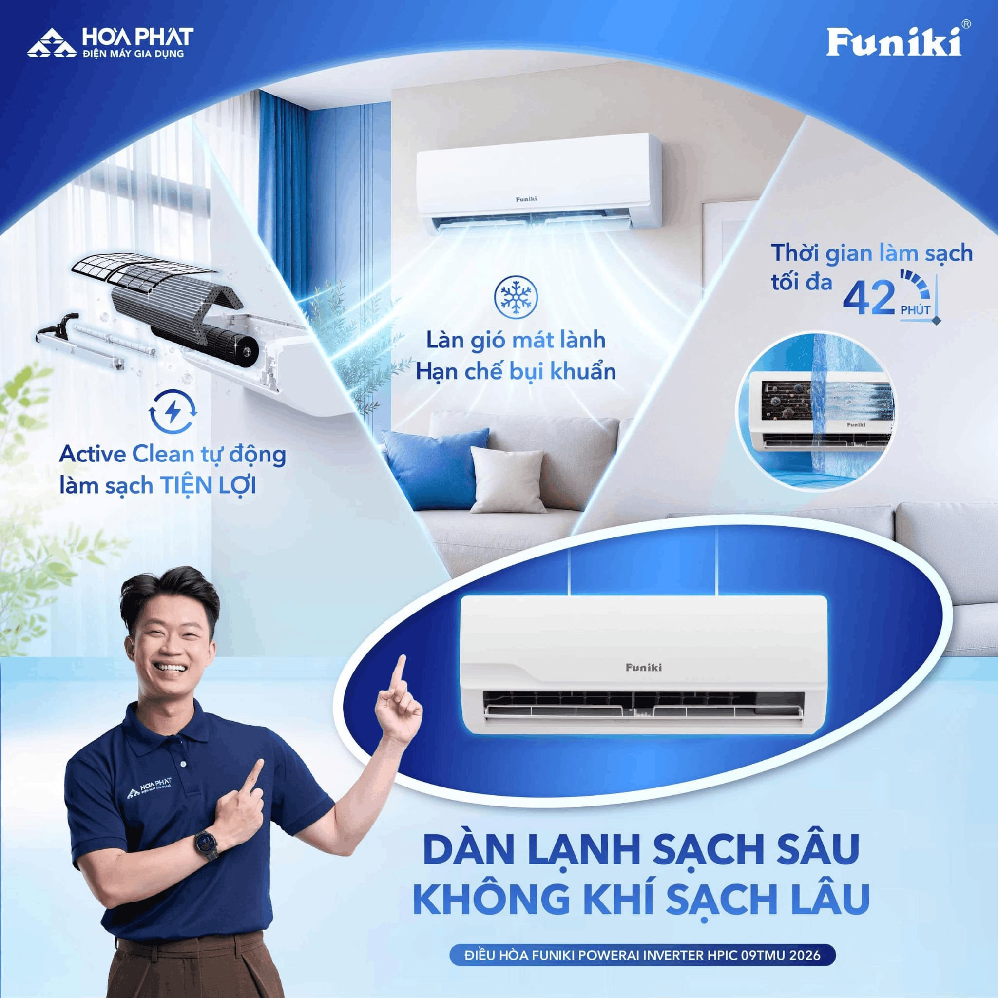 Thợ điều hòa quá tải mùa nóng: Vệ sinh điều hòa dễ dàng hơn cùng chế độ ...